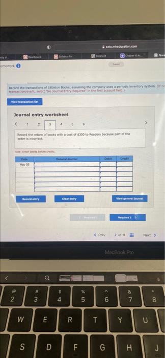Solved Littleton Books has the following transactions during | Chegg.com