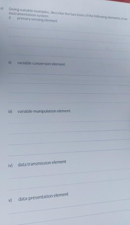 Solved a) ﻿Giving suitable examples, describe the functions | Chegg.com