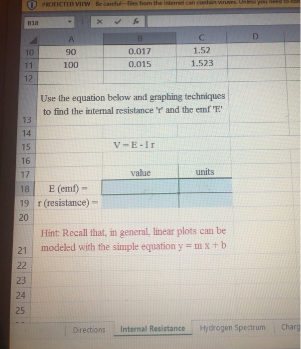 Solved make a suitable graph and determine the internal | Chegg.com