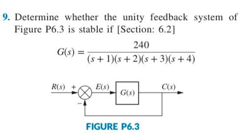 Solved 10. Use MATLAB to find the pole locations for the | Chegg.com