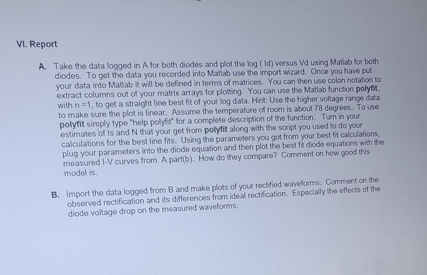 Solved Curve Plotting a. Using a multimeter measure and | Chegg.com