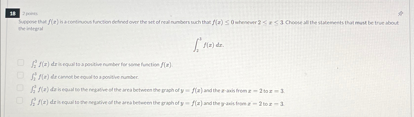 Solved Suppose That F X ﻿is A Continuous Function Defined