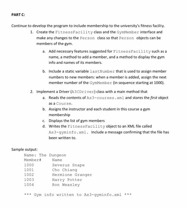 Solved Help code the program in Java please. All files are | Chegg.com
