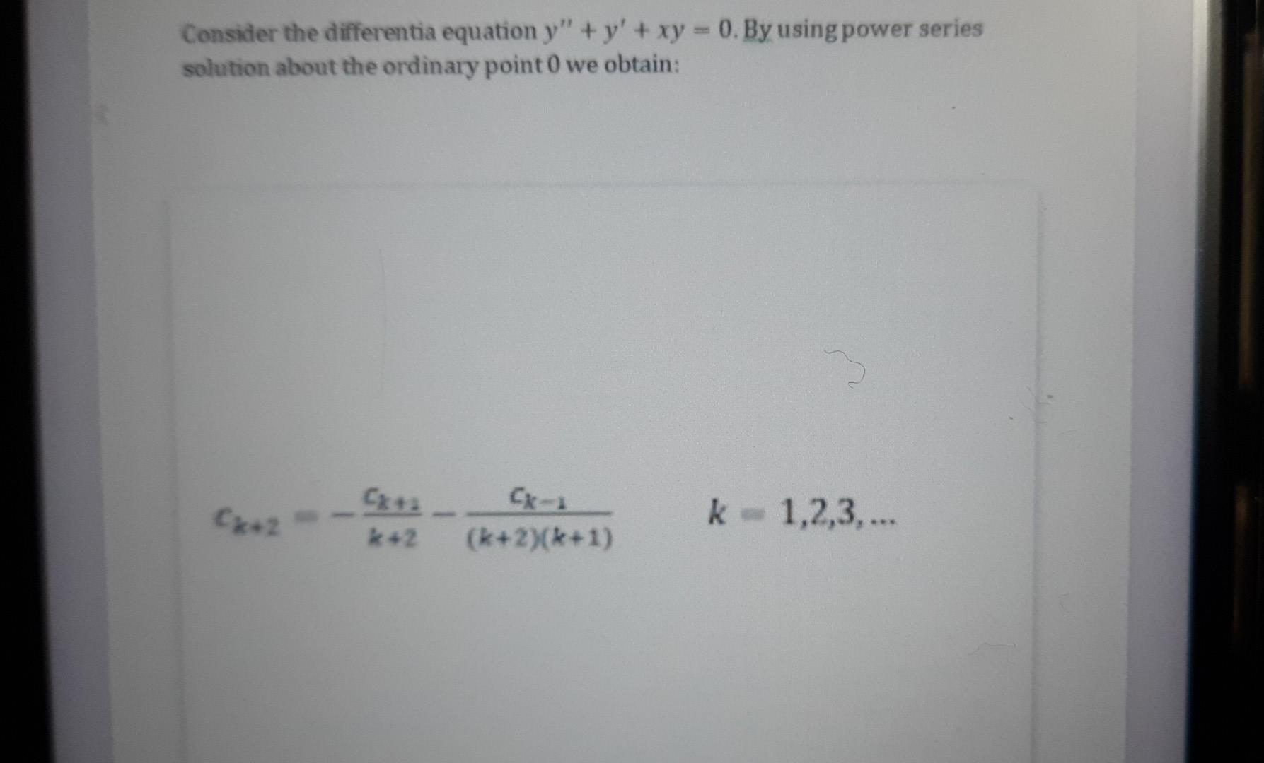 Solved Consider the differentia equation y Solved Consider the differentia equation y