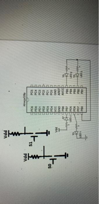 Solved Consider the circuit below where LEDs are connected | Chegg.com