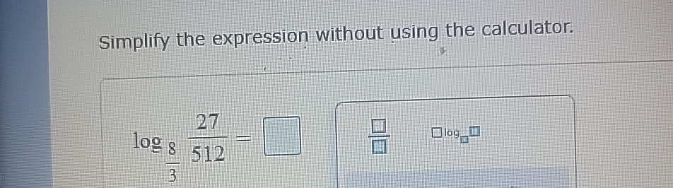 Solved Simplify the expression without using the | Chegg.com