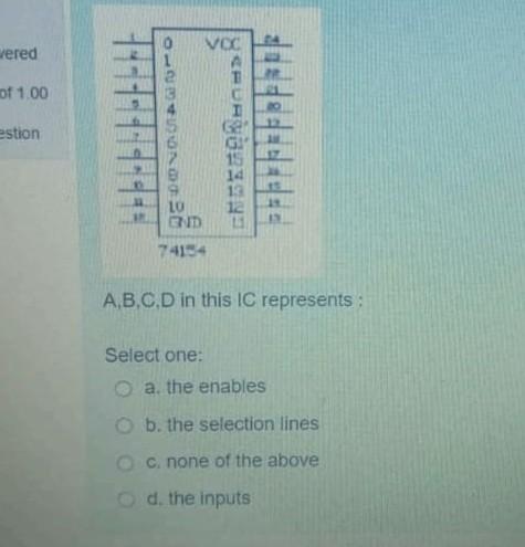 Solved A 4-input AND gate has. input possibilities Select | Chegg.com