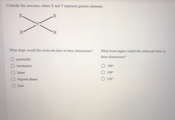 Solved Consider this structure, where X and Y represent | Chegg.com