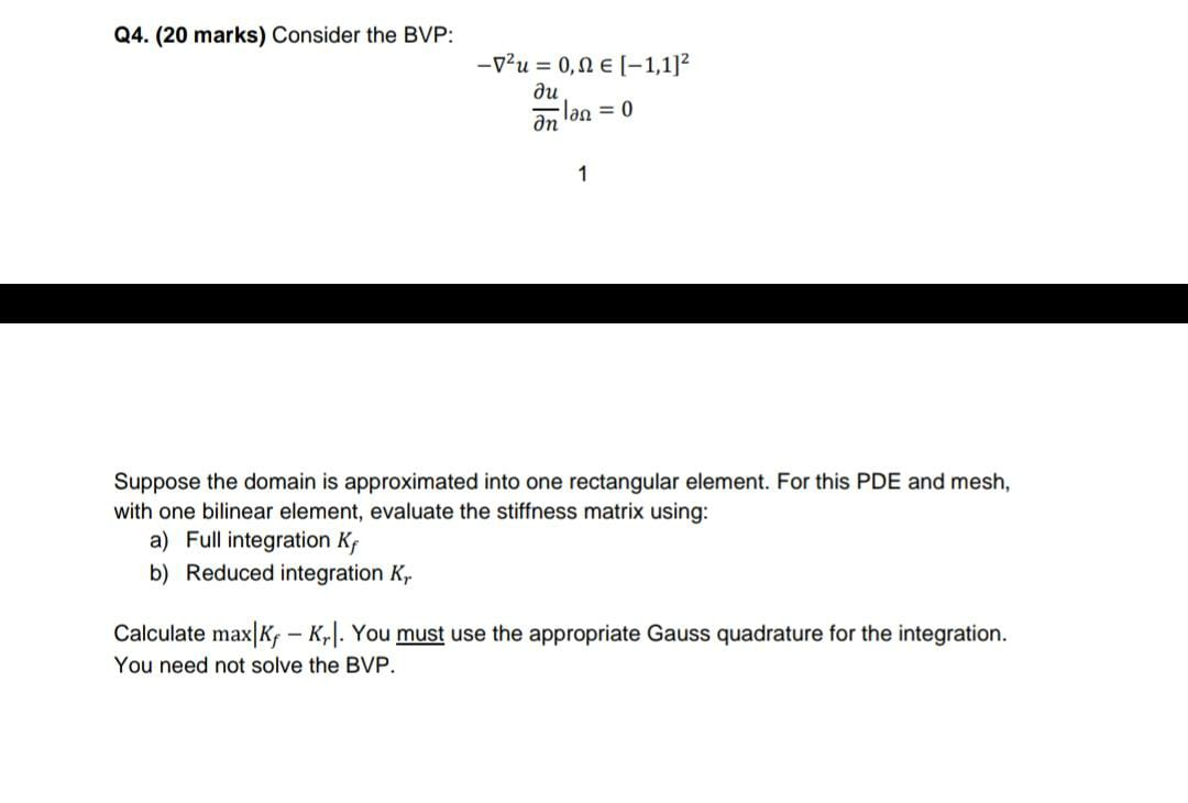 Solved Q4. (20 ﻿marks) ﻿Consider the | Chegg.com