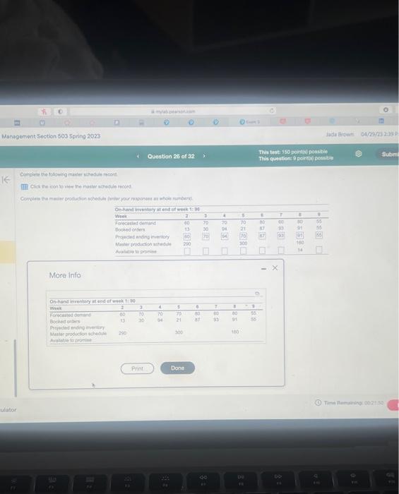 Solved i dont know if what i was filling in is right or not | Chegg.com