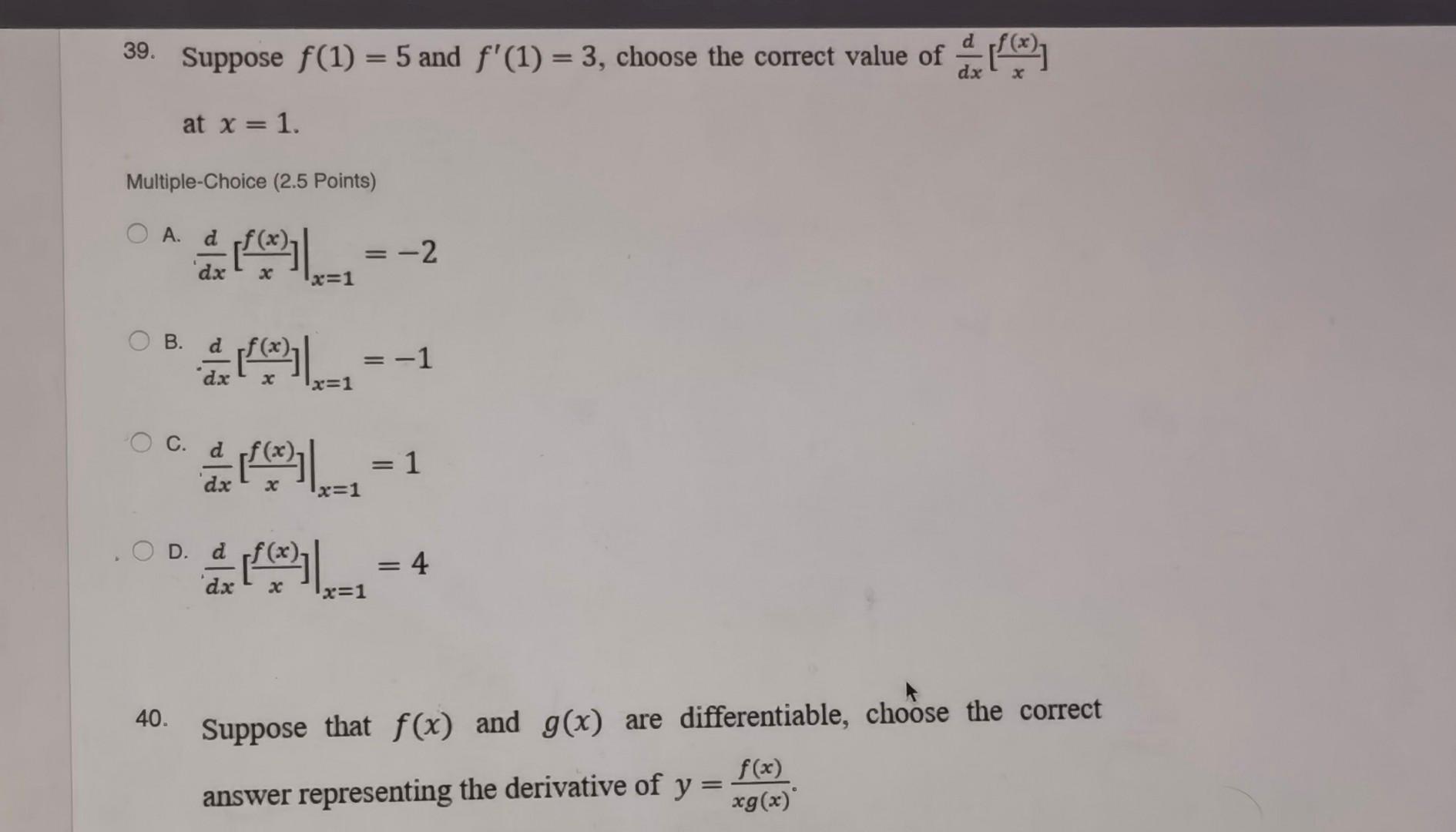 Solved 3. Choose the correct answer for solving the | Chegg.com