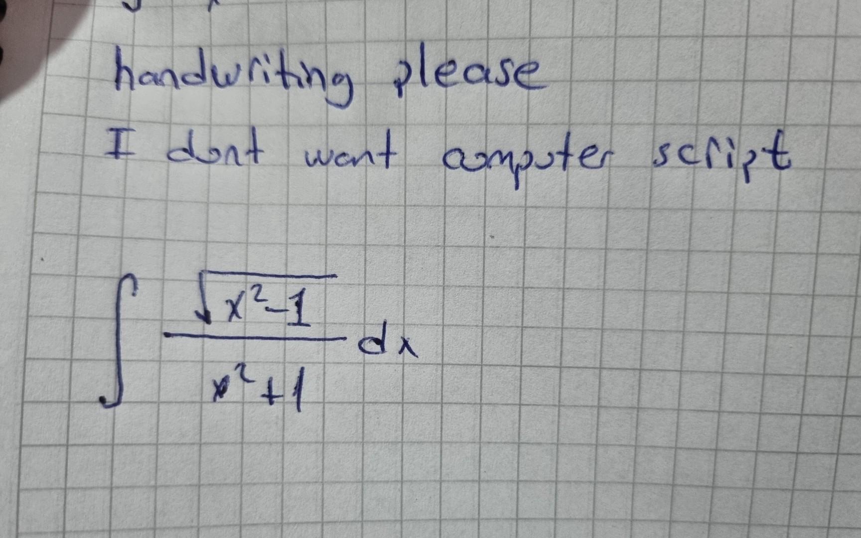 Solved handwriting please I dont want amputer script | Chegg.com