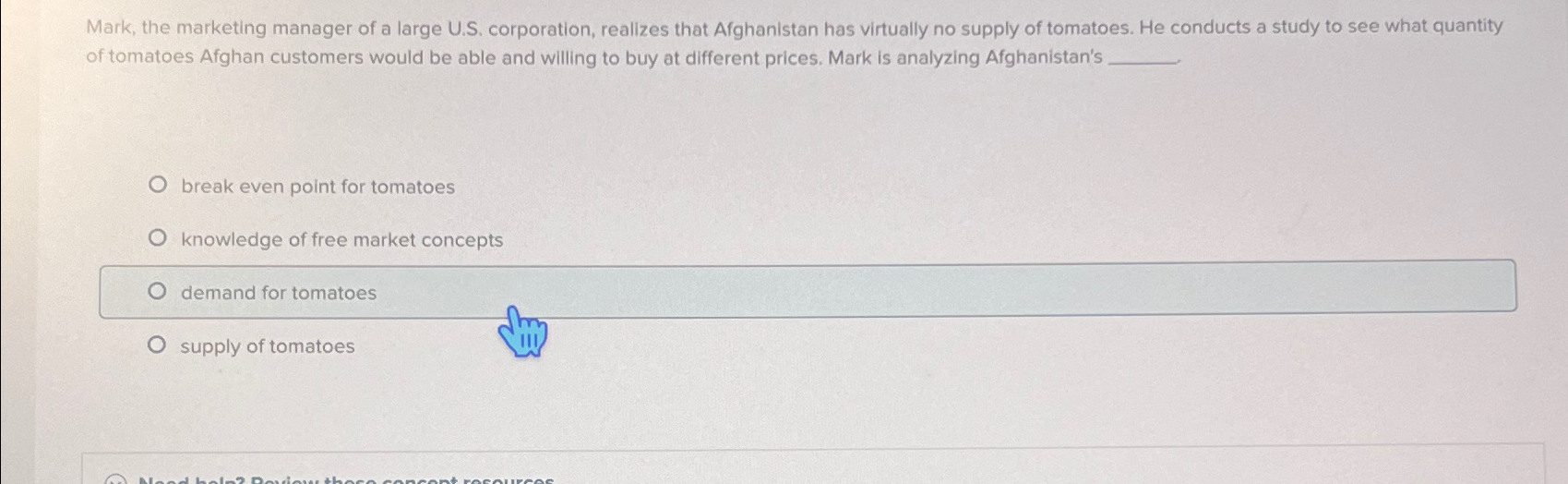 Solved Mark, the marketing manager of a large U.S. | Chegg.com
