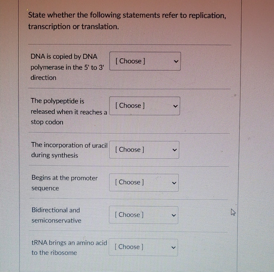 Solved State whether the following statements refer to | Chegg.com