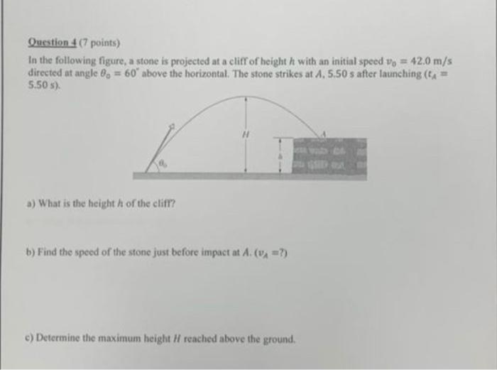 Solved Question 4 (7 points) In the following figure, a | Chegg.com