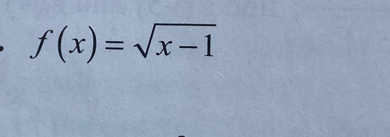 Solved f(x)=x-12 ﻿determine the implied domain | Chegg.com