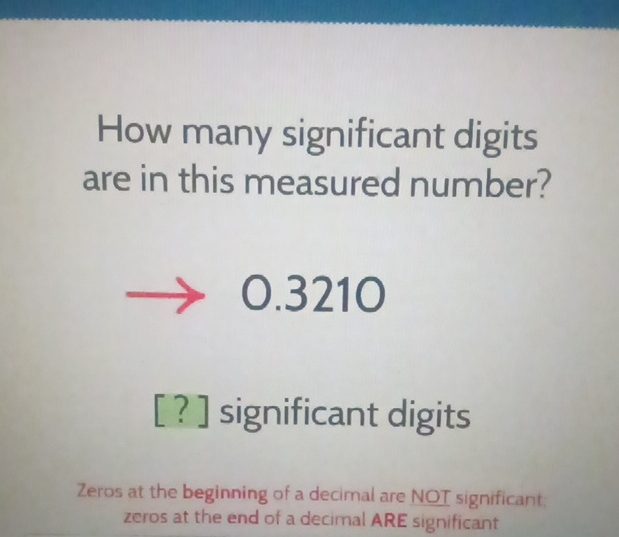 Solved How many significant digits are in this measured | Chegg.com