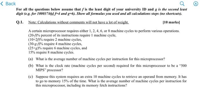 Solved or all the questions below assume that f is the least | Chegg.com