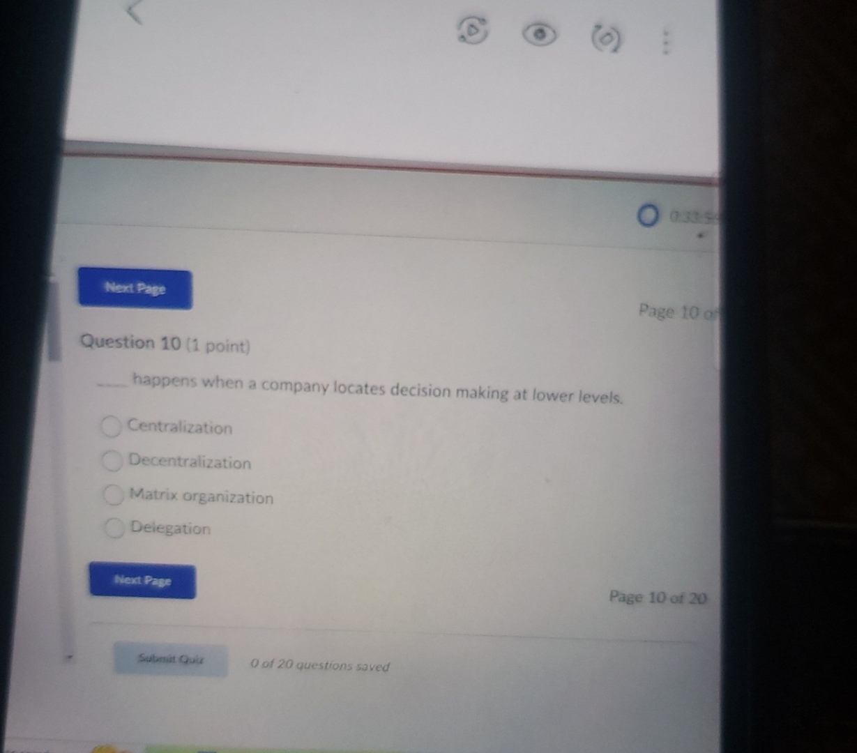 Solved Question 10 (1 ﻿point)Page 10ofhappens when a company | Chegg.com