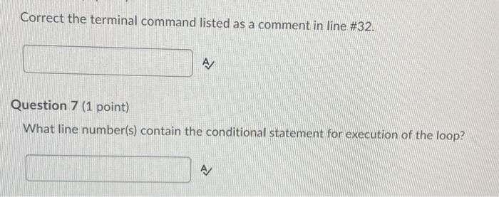 Solved Correct The Terminal Command Listed As A Comment In