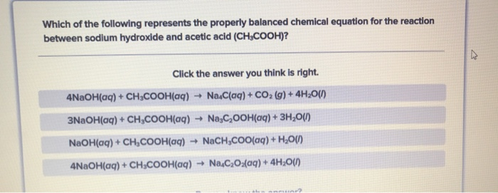 Solved Which of the following represents the properly | Chegg.com