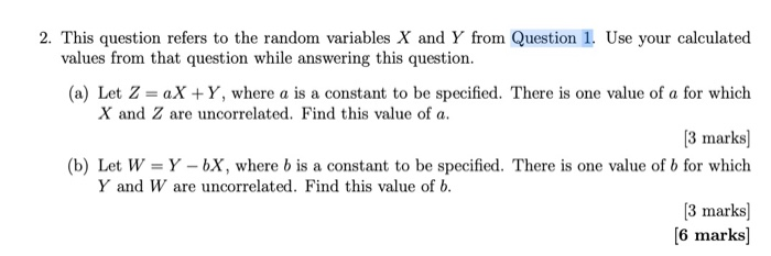 Solved 1. The random variables X, Y have joint p.m.f. 0.1 if | Chegg.com