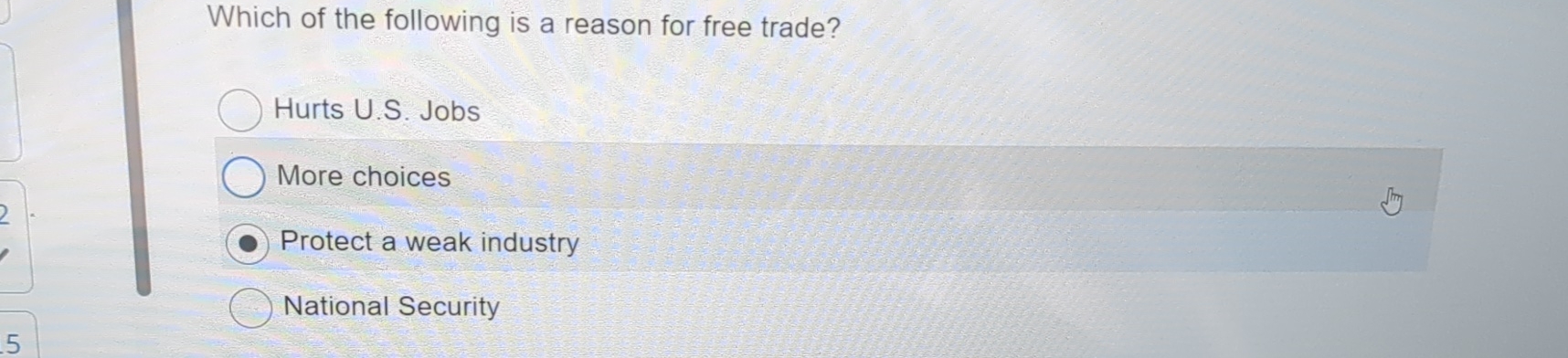 Solved Which of the following is a reason for free | Chegg.com