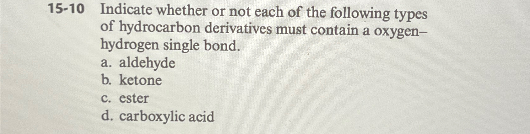 Solved Indicate whether or not each of the following types | Chegg.com