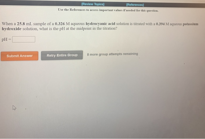 Solved [Review Topics) [References) Use the References to | Chegg.com