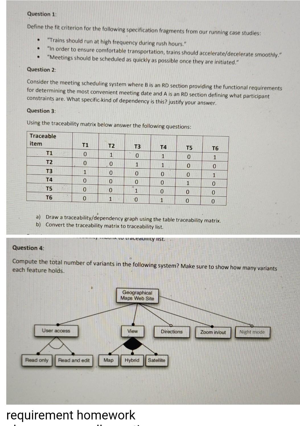 Solved Question 1 Define the fit criterion for the following | Chegg.com