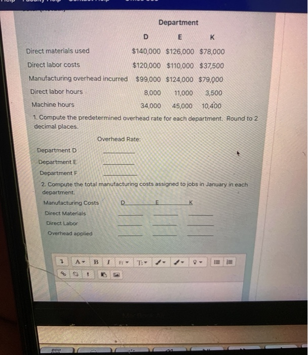 Solved SHOW YOUR WORK FOR FULL CREDIT McCrary Company uses a | Chegg.com