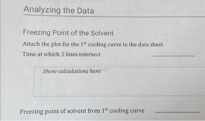 Report Table FP.1: Time and Temperature Data: | Chegg.com