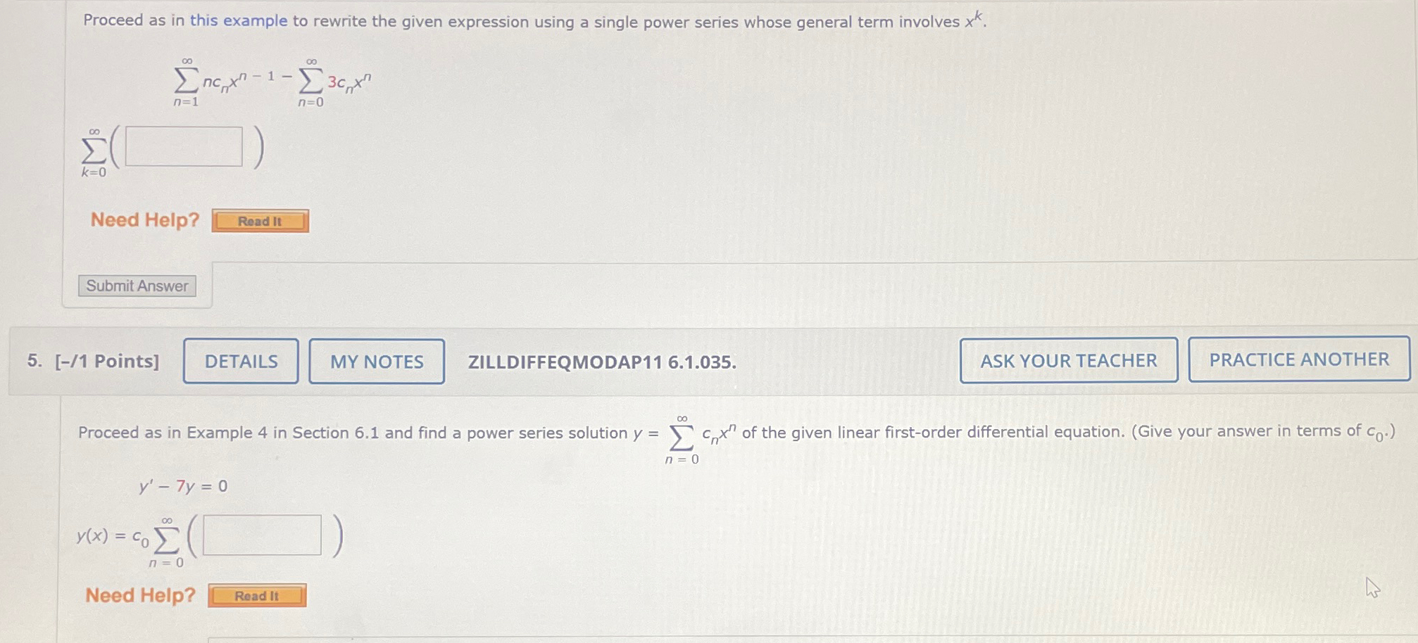 Solved Proceed as in this example to rewrite the given | Chegg.com