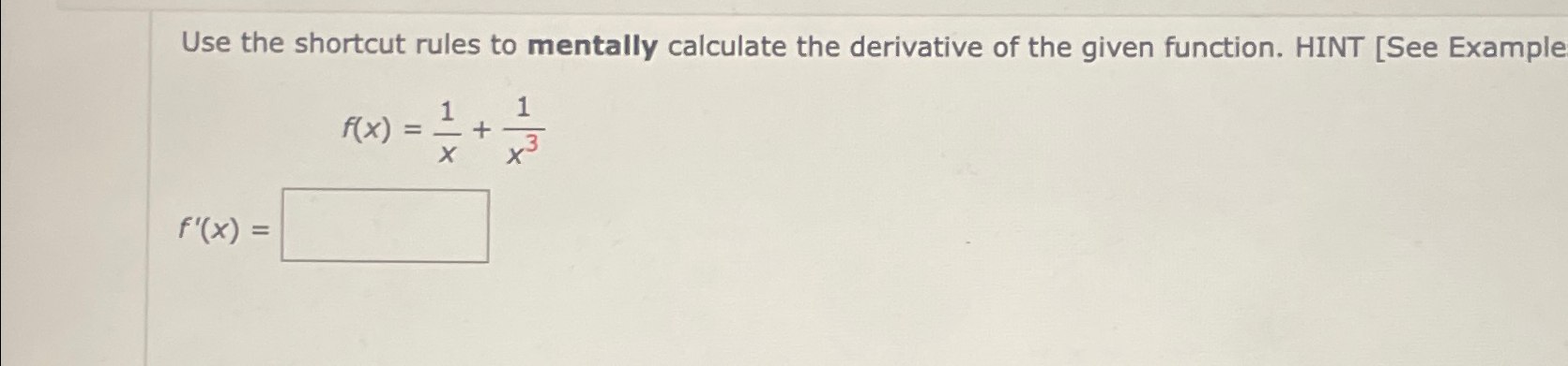 Solved Use the shortcut rules to mentally calculate the | Chegg.com
