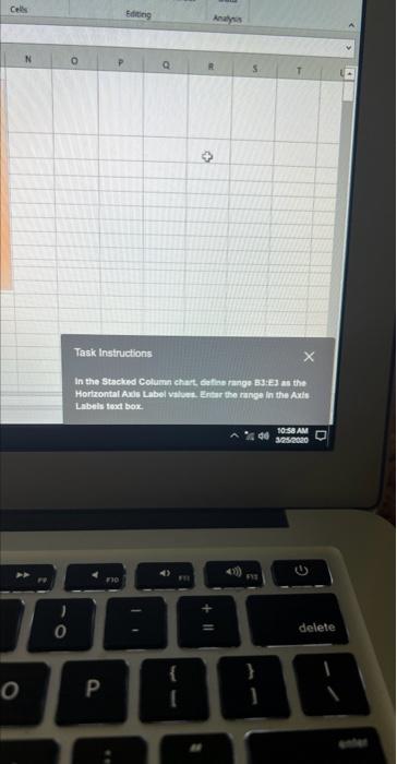 Solved Task Instructions In the stacked Columen chat, Actos | Chegg.com