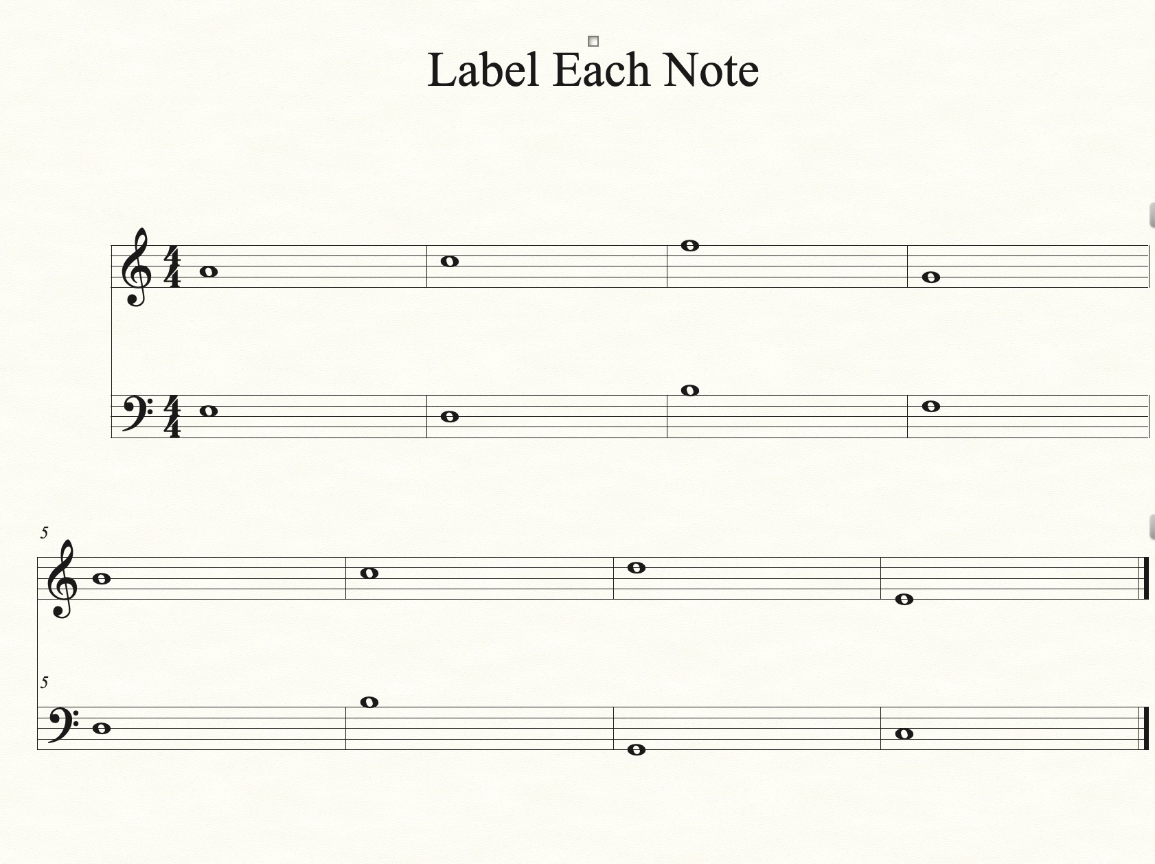 Label Each Note9:40Q.0O9:0OO0 | Chegg.com