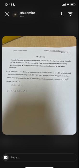 provilirit. mitrate incin per 1. MiIi=M,Mi10:416 4 | Chegg.com