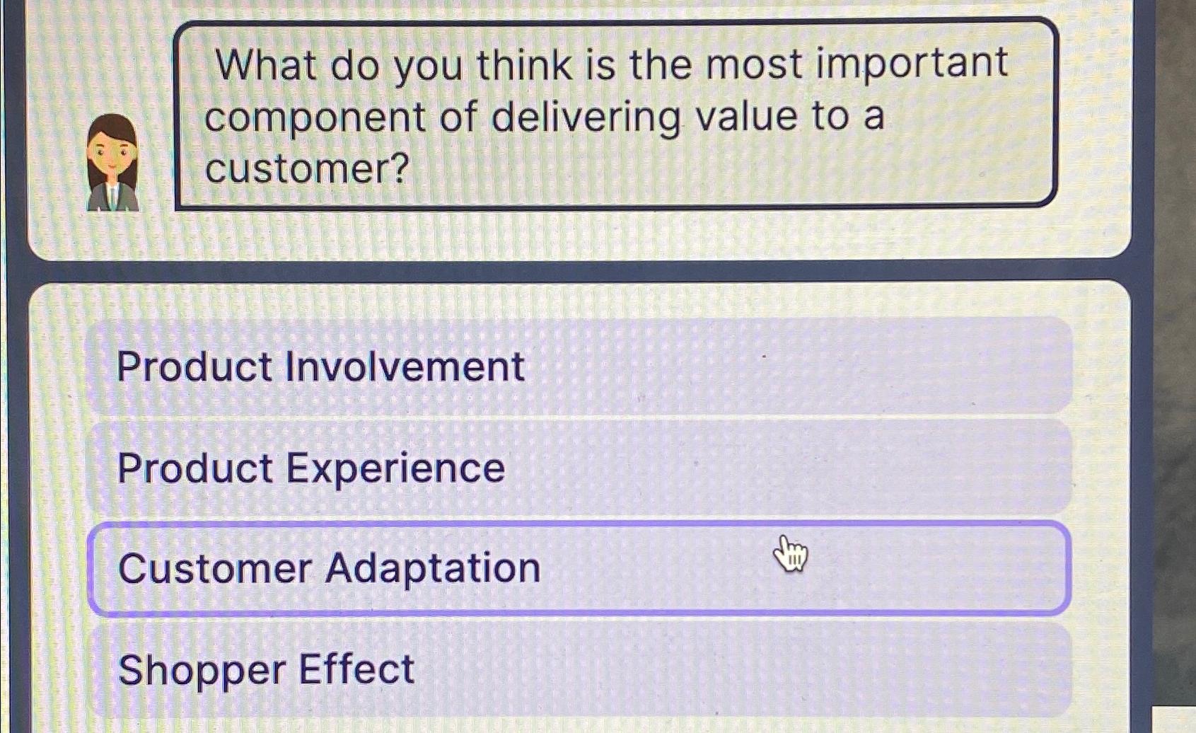 Solved What do you think is the most important component of | Chegg.com