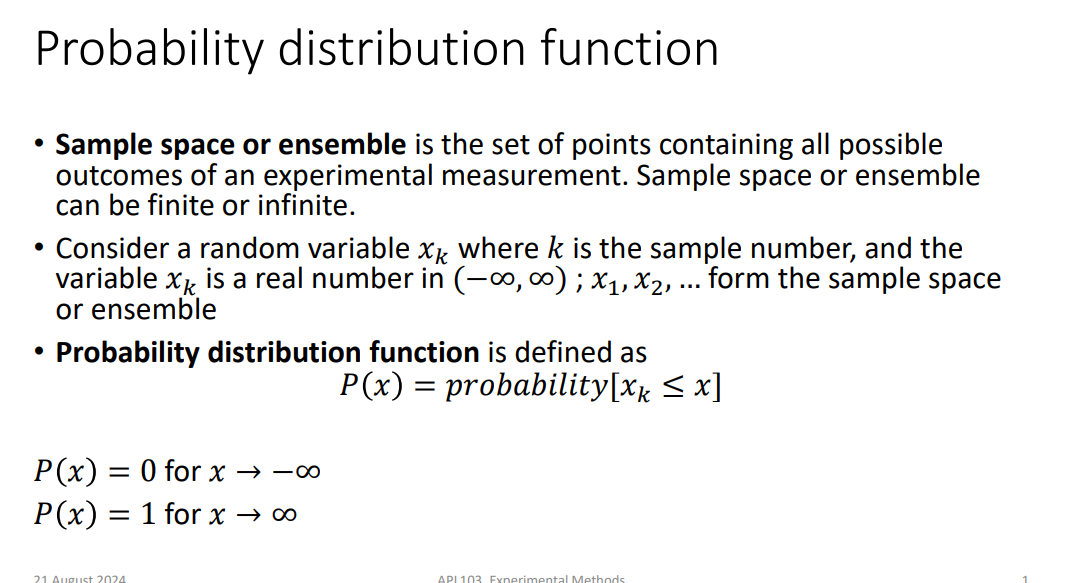 Solved Probability distribution functionSample space or | Chegg.com