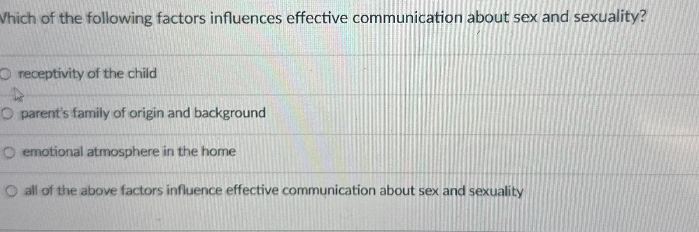 Solved Which of the following factors influences effective | Chegg.com