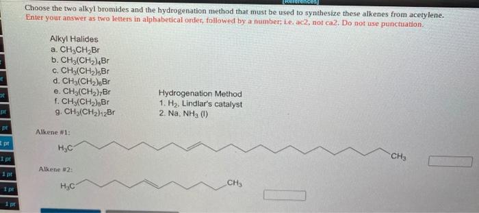 Solved Using the reagents listed in the table below, show | Chegg.com