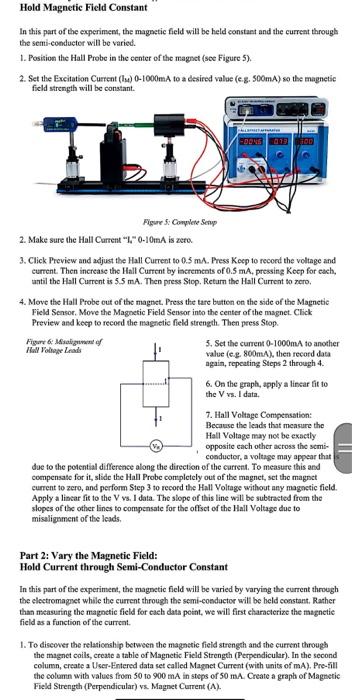 Hall Effect in n-Doped Germanium Equipment | Chegg.com