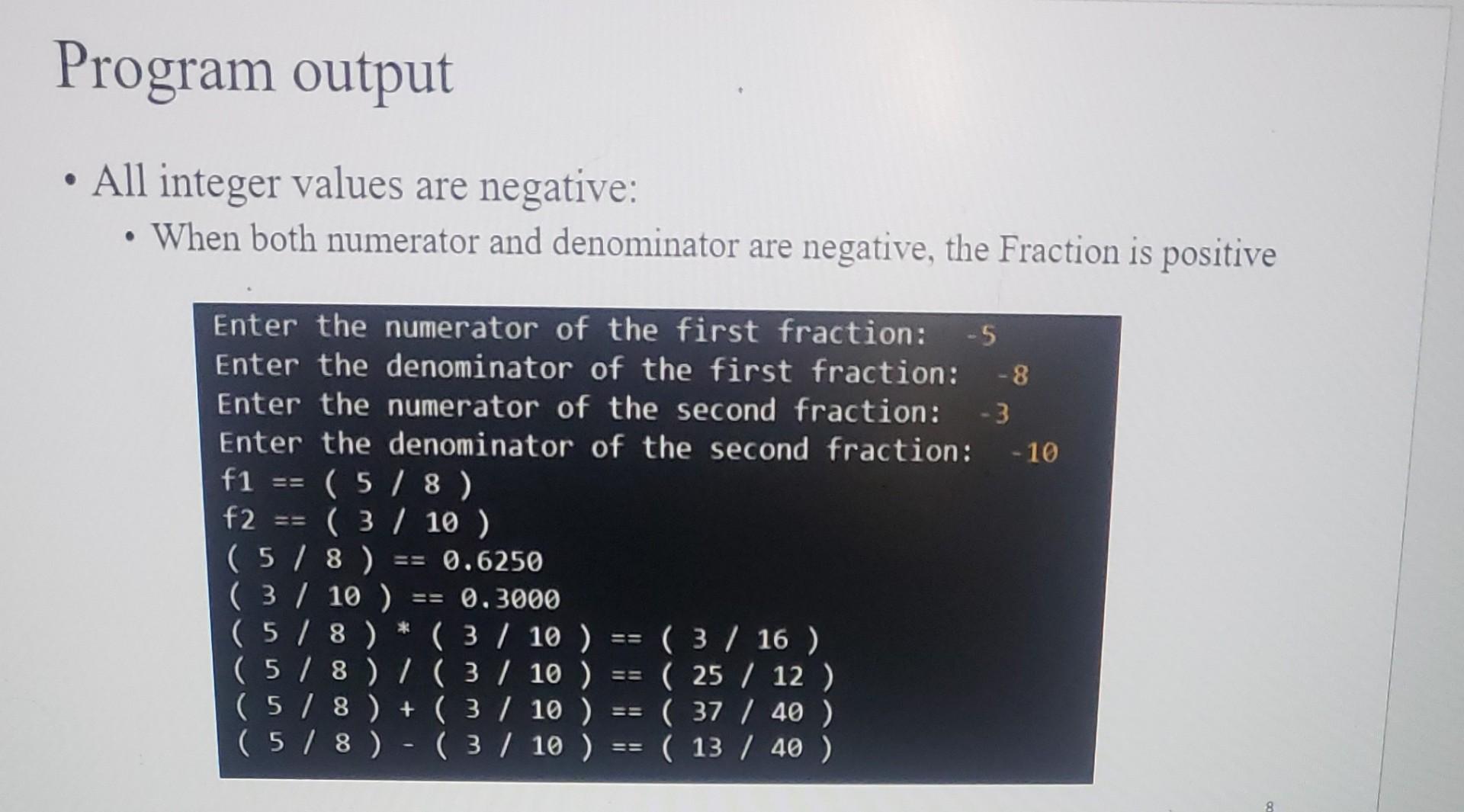 Solved Problem to solve - Add the following functionality to | Chegg.com