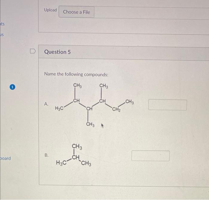 Solved Name the following compounds: | Chegg.com Solved Name the following compounds: | Chegg.com