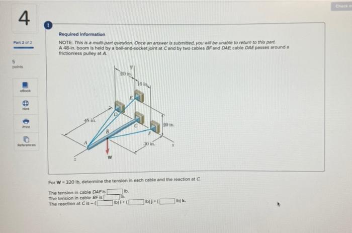Solved 4. Required information Part 2 of 2 NOTE: This is a | Chegg.com Solved 4. Required information Part 2 of 2 NOTE: This is a | Chegg.com