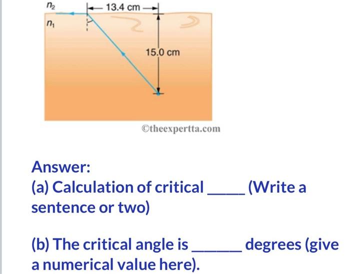 Answer: (a) Calculation of critical (Write a sentence | Chegg.com