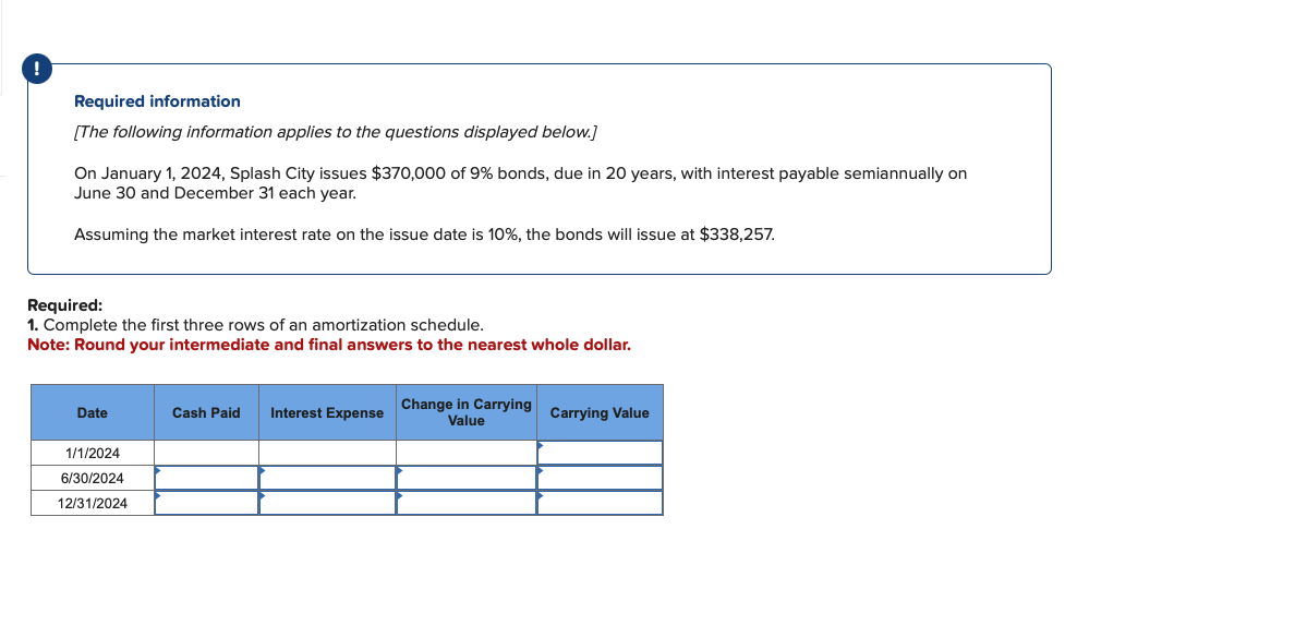 Solved !Required information[The following information | Chegg.com