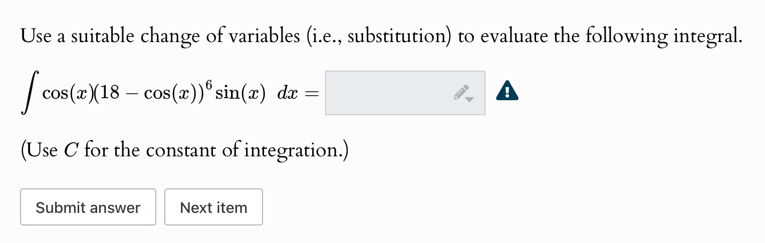 Solved Use a suitable change of variables (i.e., | Chegg.com