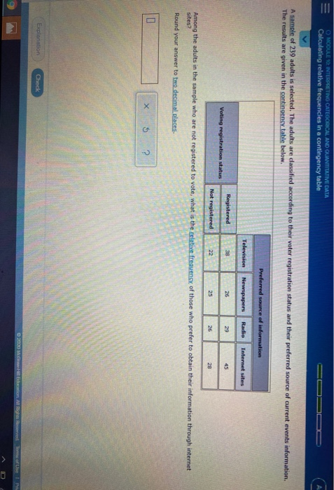 Solved MODULE 10 INTERPRETING CATEGORICAL AND QUANTITATIVE | Chegg.com