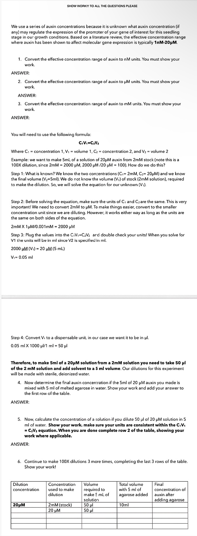 Solved SHOW WORK!!! TO ALL THE QUESTIONS PLEASEWe use a | Chegg.com